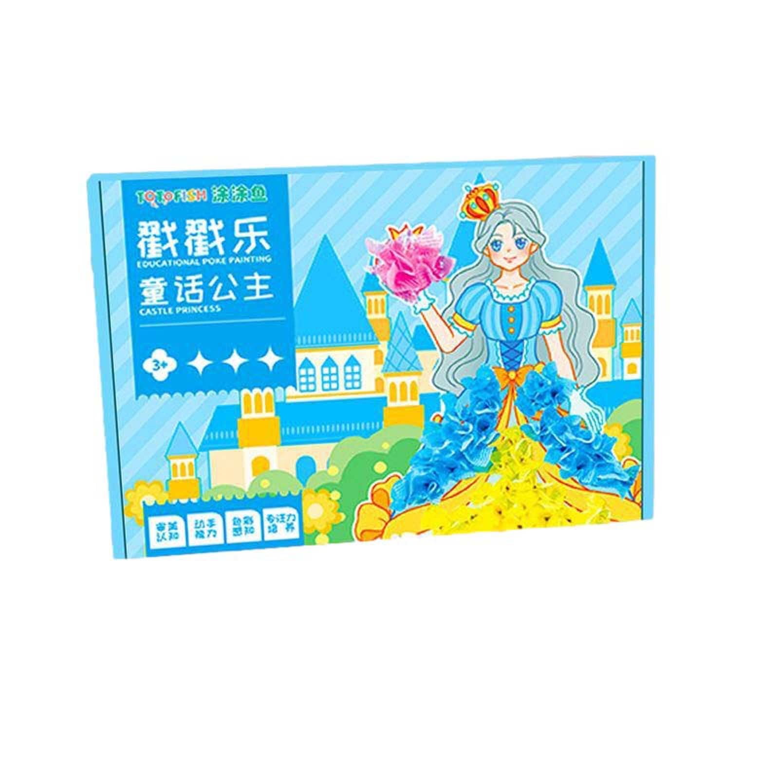 TERGAYEE Puzzle Puncture Painting Poke Art DIY Toys,Art Puzzle Puncture ...