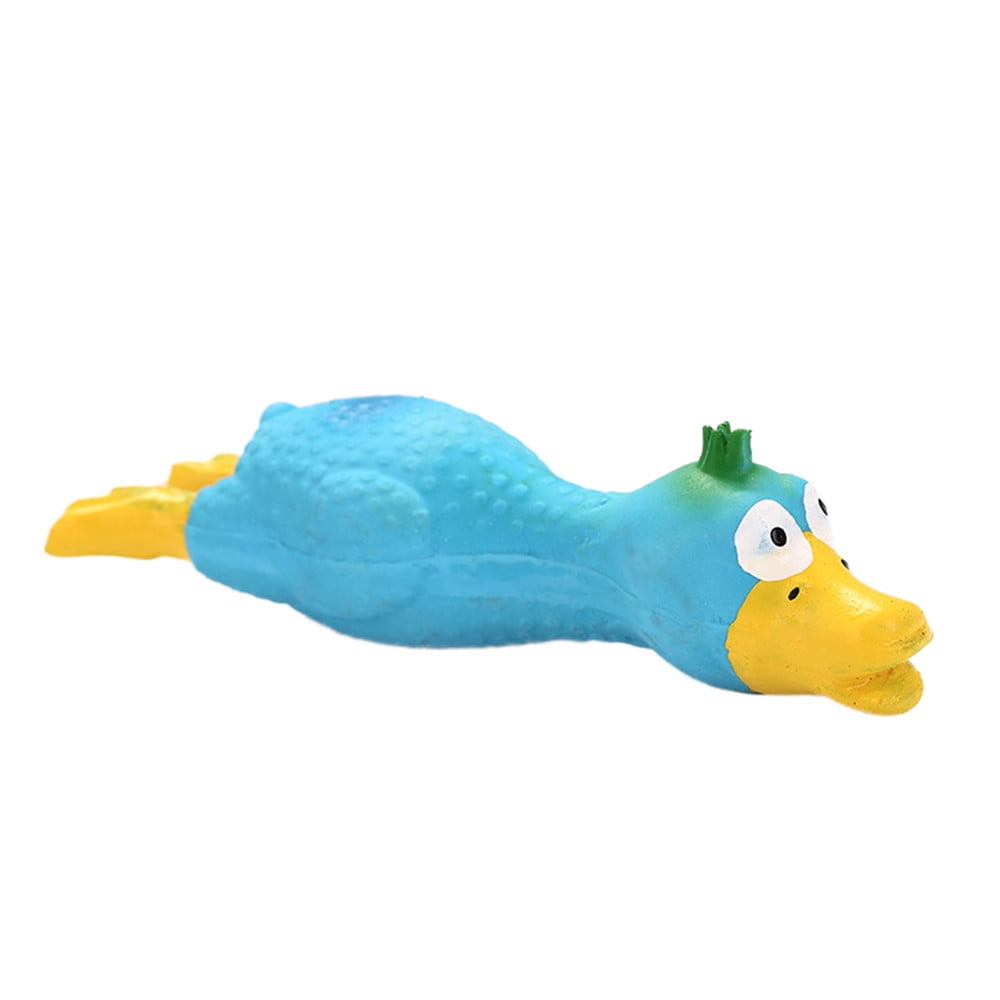 TERGAYEE Safe Latex Dog Squeaky Toys,Rubber Chicken Squeaky Dog Toys ...