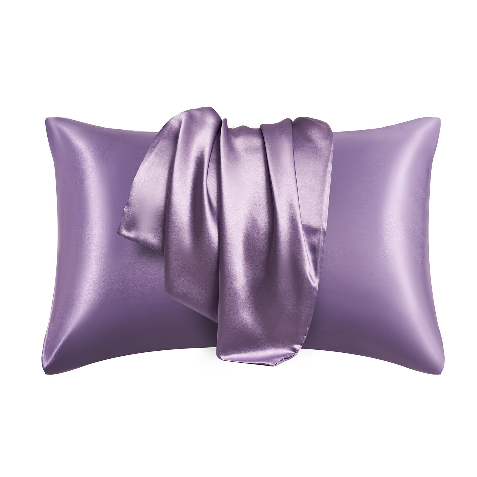 TERGAYEE Satin Pillowcase for Hair and Skin,2pcs Super Soft Silk ...