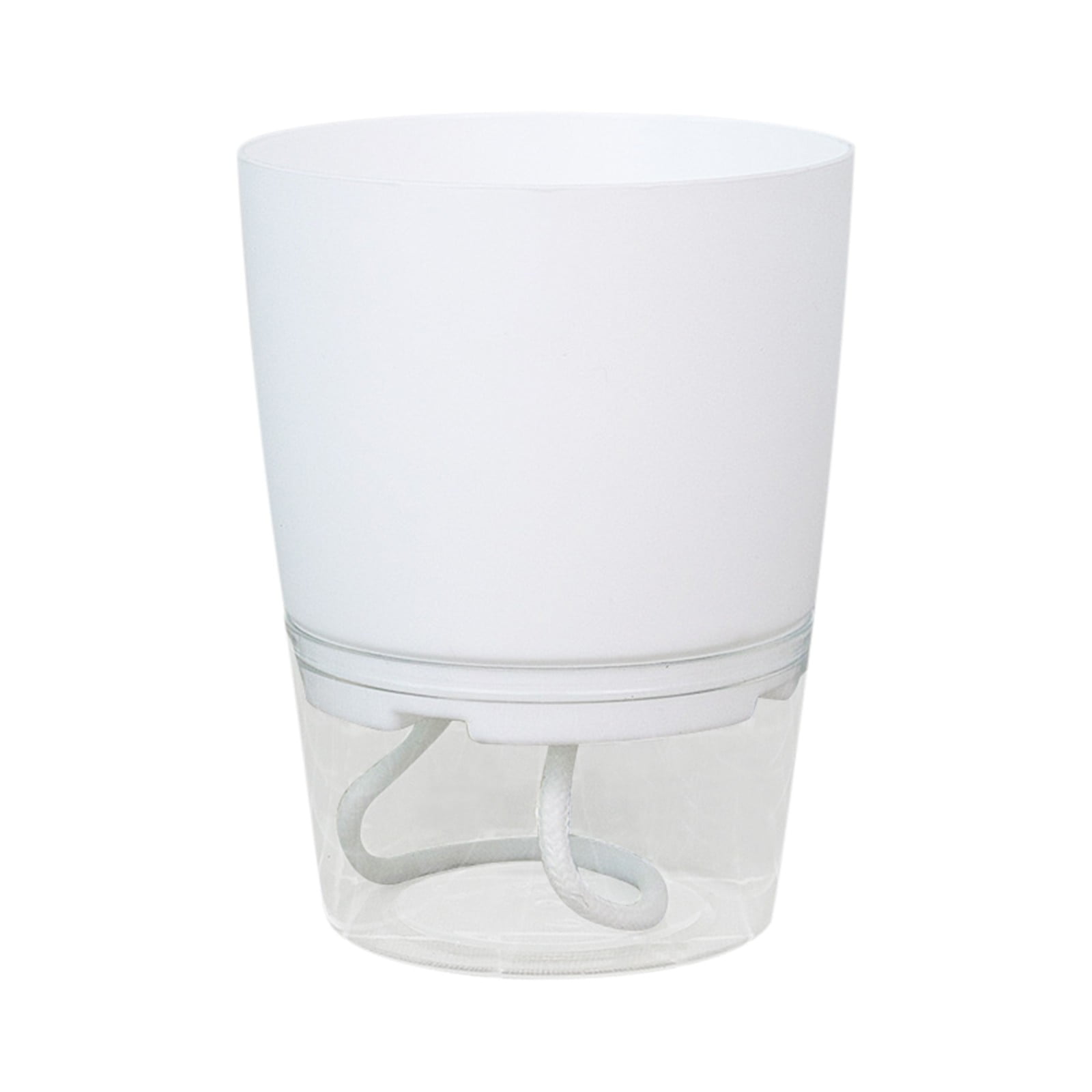 TERGAYEE Self-Watering Planter,Clear Plastic Automatic-Watering Planter ...
