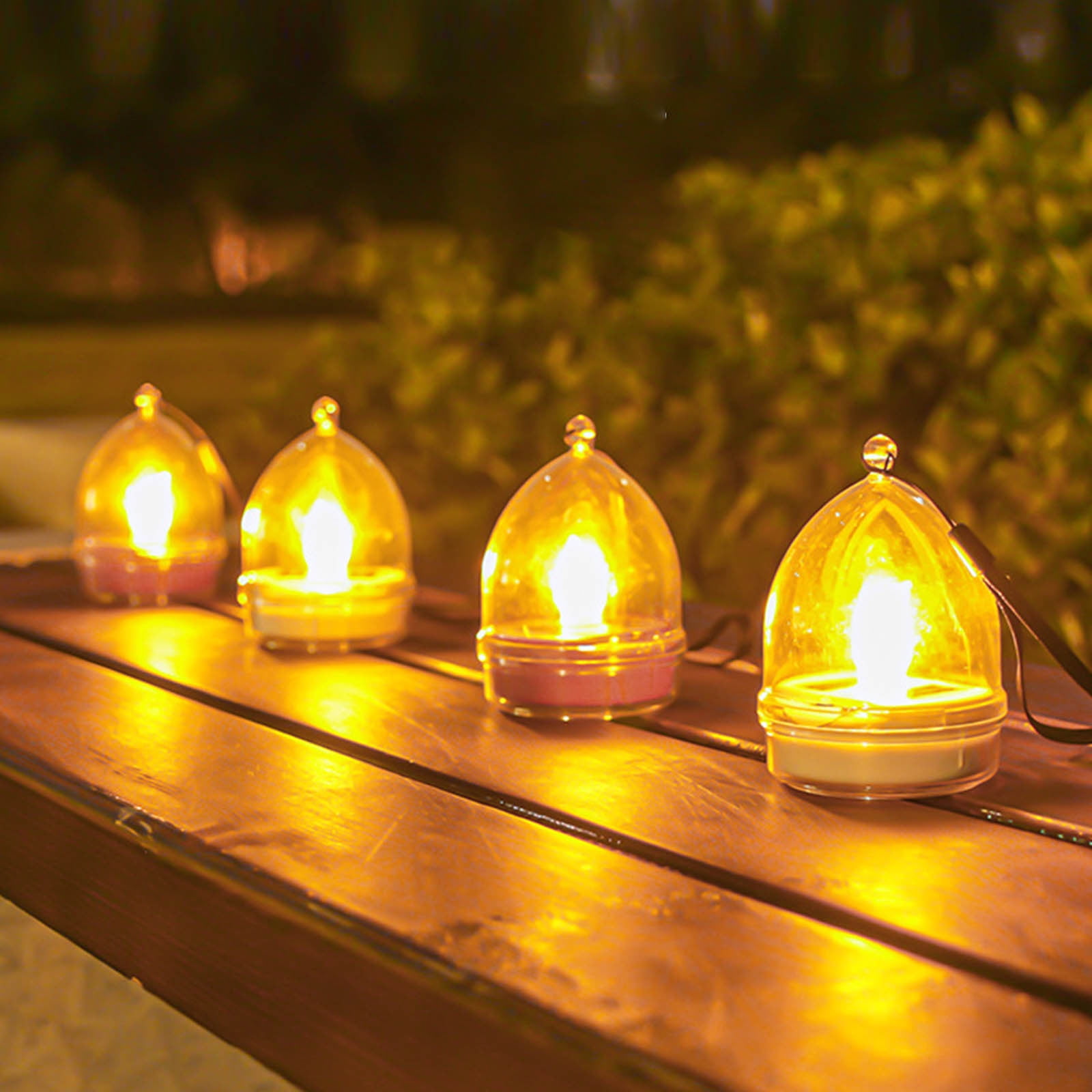 TERGAYEE Solar Candles Outdoor Waterproof,Dusk to Dawn Outdoor Lighting ...