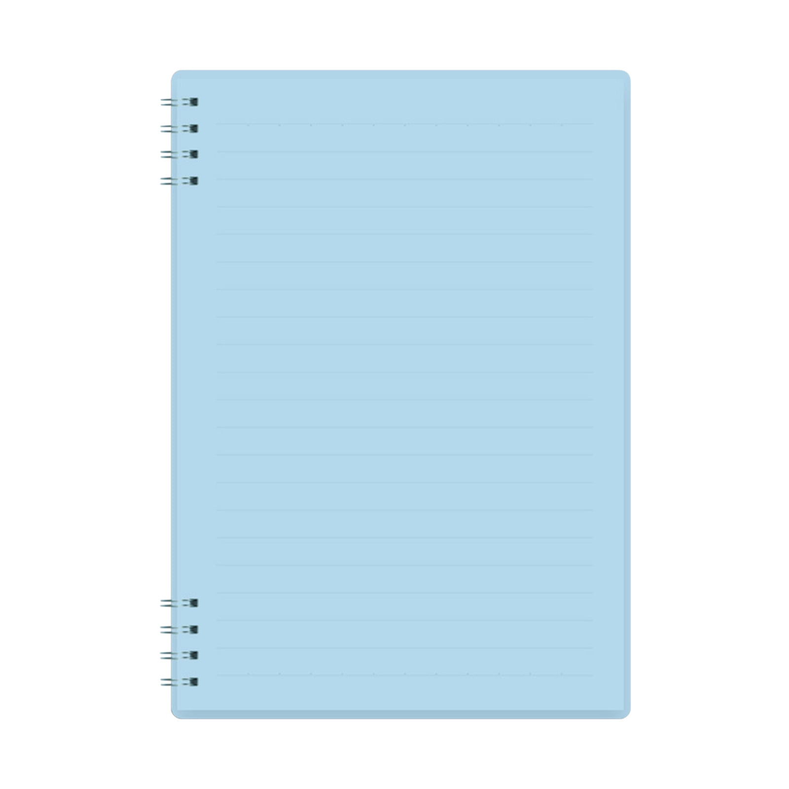 Vikakiooze Spiral Notebooks,A5 Horizontal Notebook 8-hole Hand ...