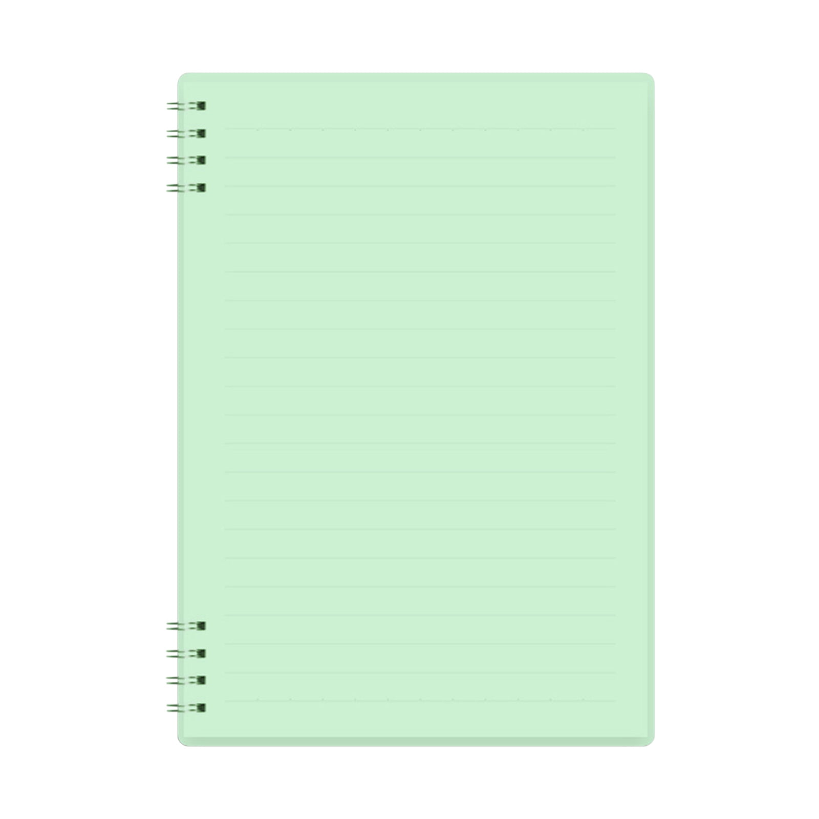 Vikakiooze Spiral Notebooks,A5 Horizontal Notebook 8-hole Hand ...