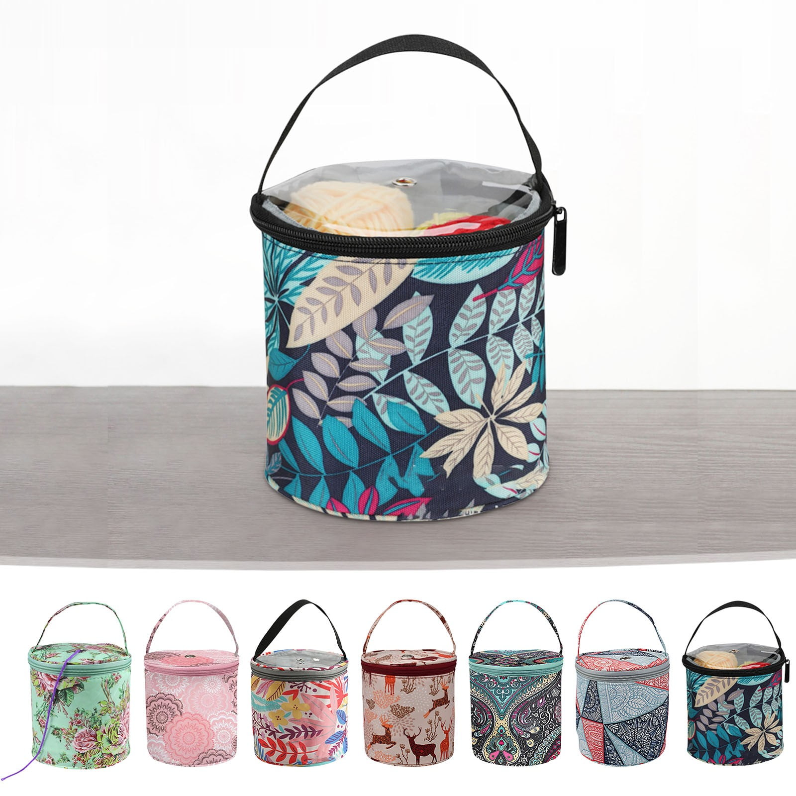 TERGAYEE Storage Bags Wool Bag Storage Organizer Yarn Storage Bag ...