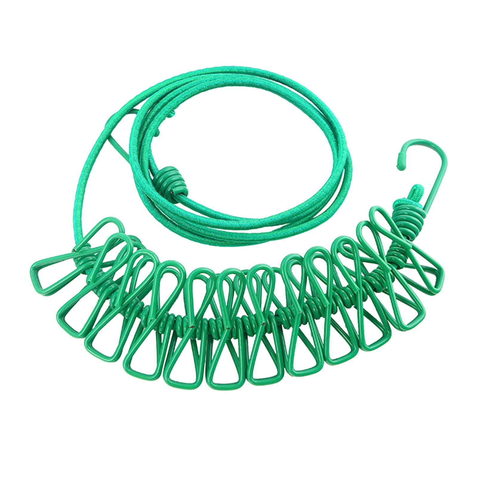 TERGAYEE Travel Clothesline,Windproof Travel Camping Clothes line ...