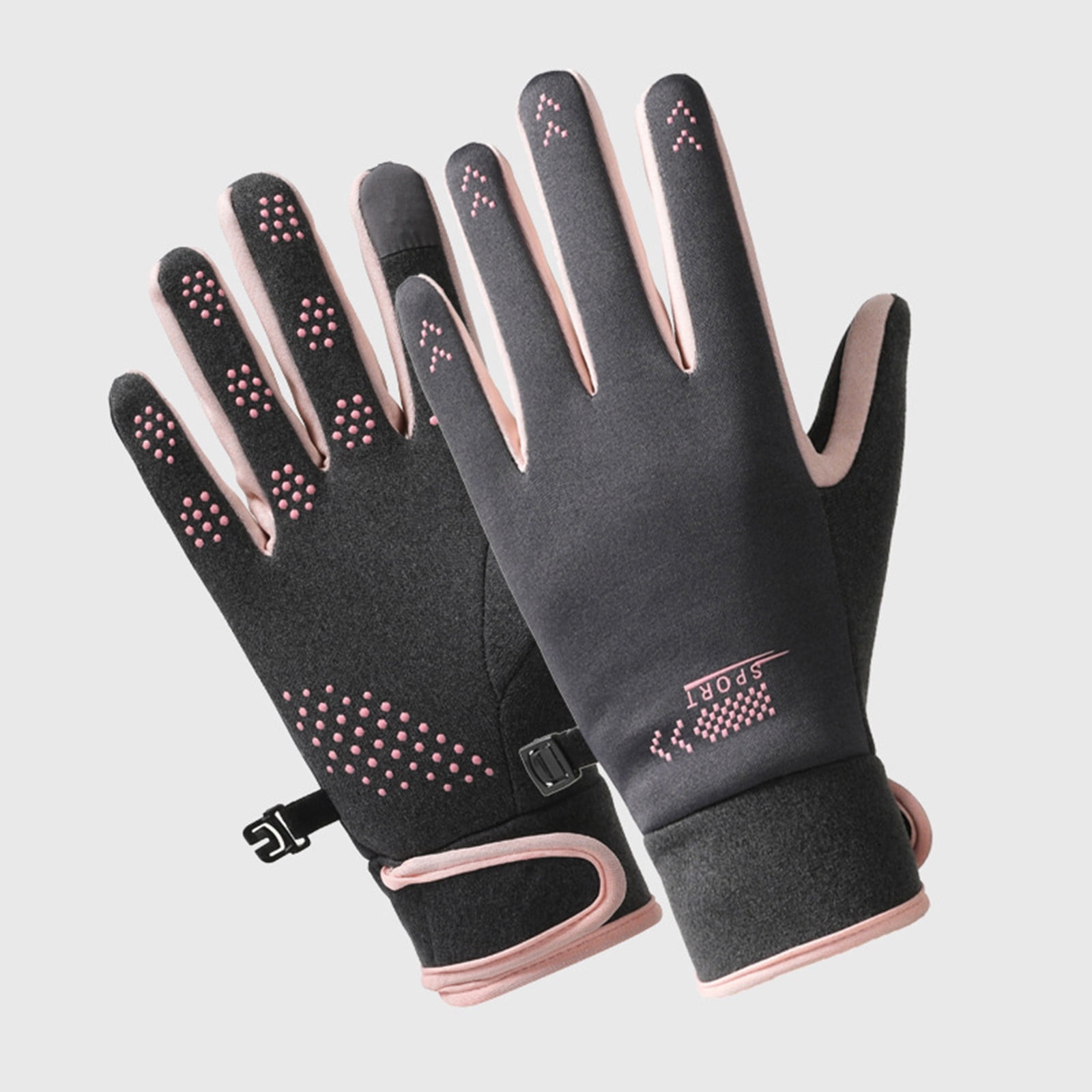 TERGAYEE Winter Warm Gloves,Warm Gloves for Men Women Waterproof ...