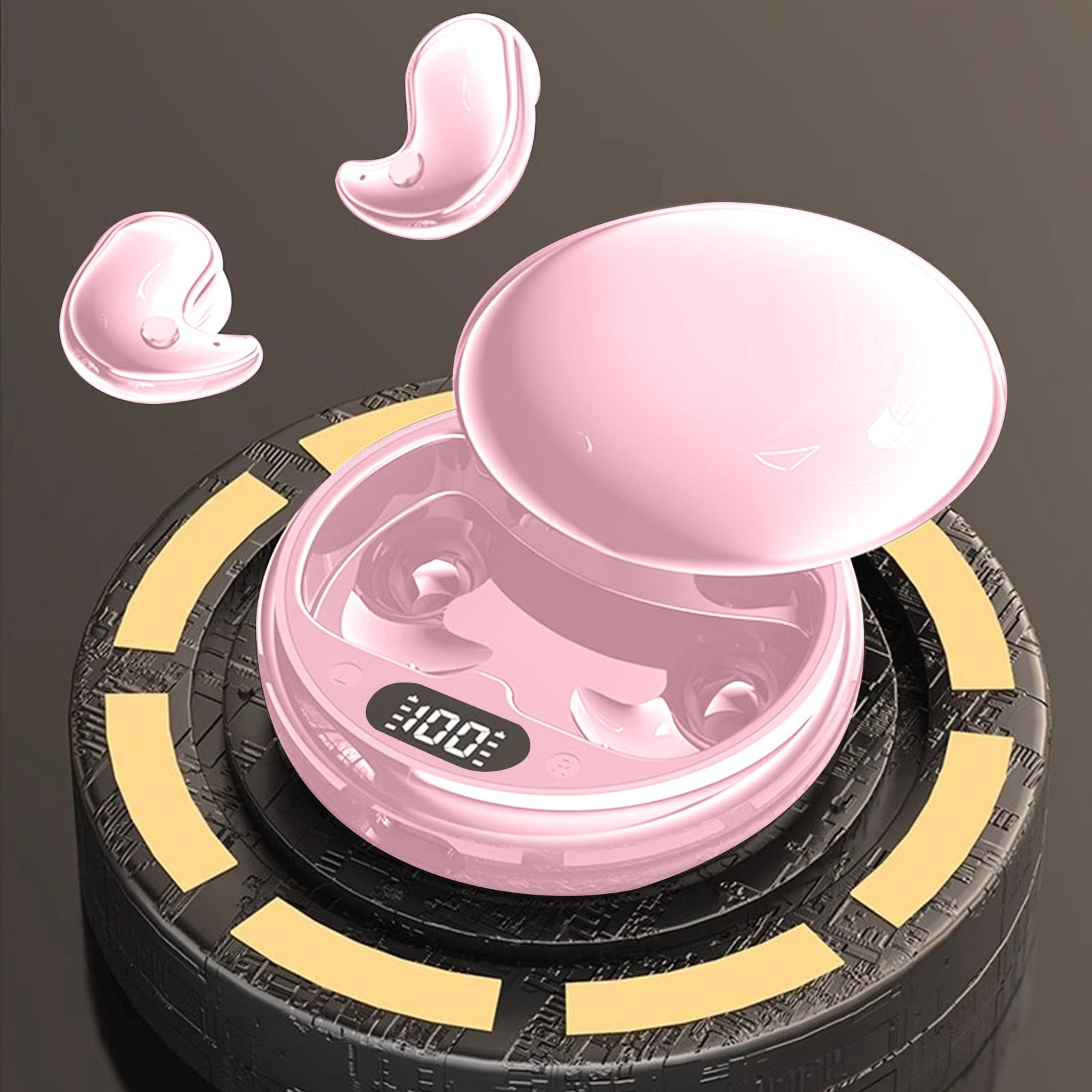 TERGAYEE Wireless Earbuds Bluetooth Headphones,LED Power Display ...