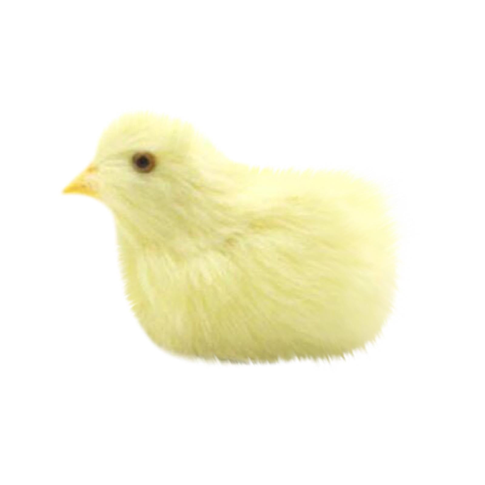 TERGAYEE Yellow Baby Chicks Realistic Plush,Little Chick Stuffed Animal ...