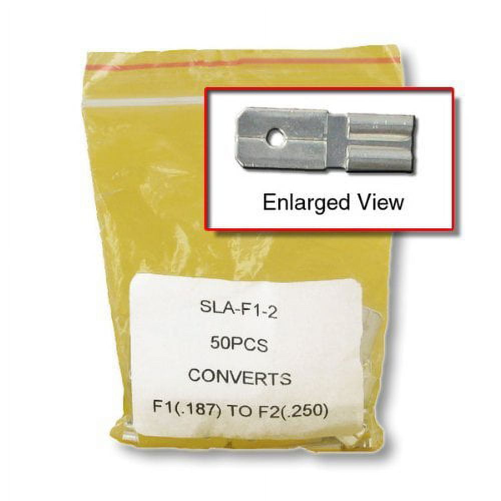 TERMINAL ADAPTER F1 TO F2 (50 PER) - Walmart.com