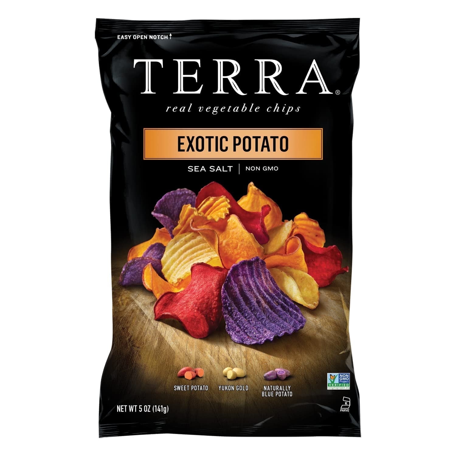 TERRA Sea Salt Exotic Potato Snack Chips, 5 oz - Walmart.com