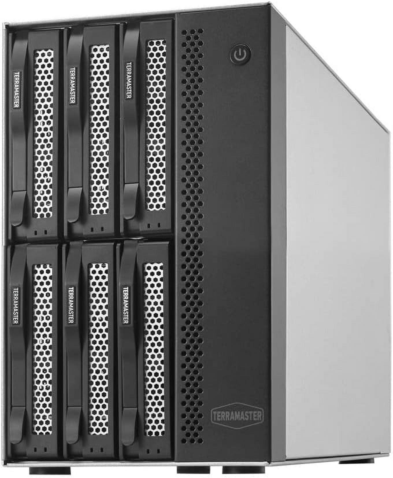 TerraMaster D6-320 External Hard Drive Enclosure, 6 Bay USB 3.2 Gen2 ...