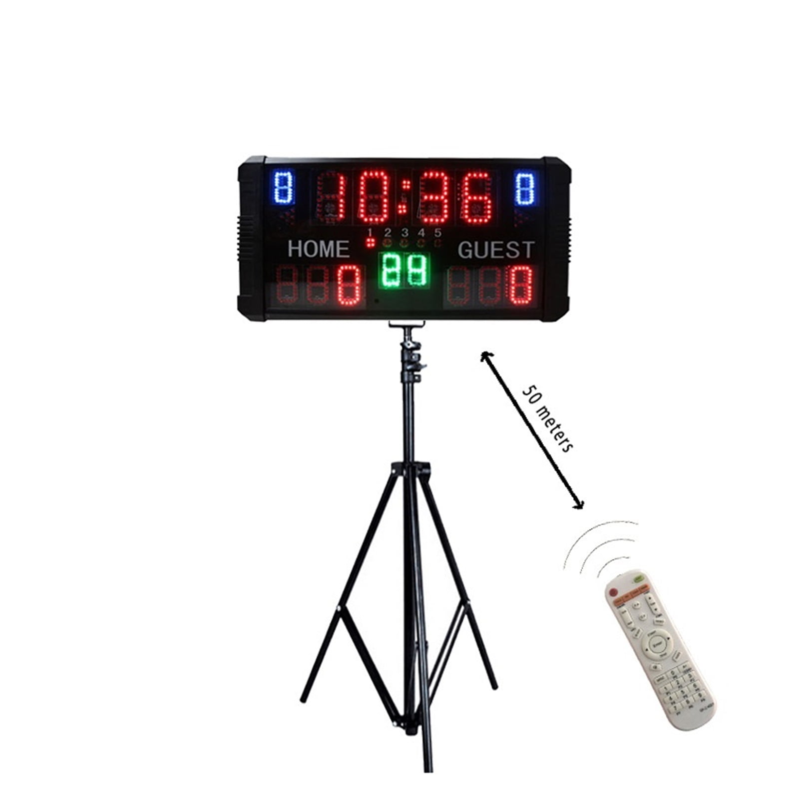 Real Time Led Scoreboard GAN XIN Magnetic Battery Powered Cornhole ...