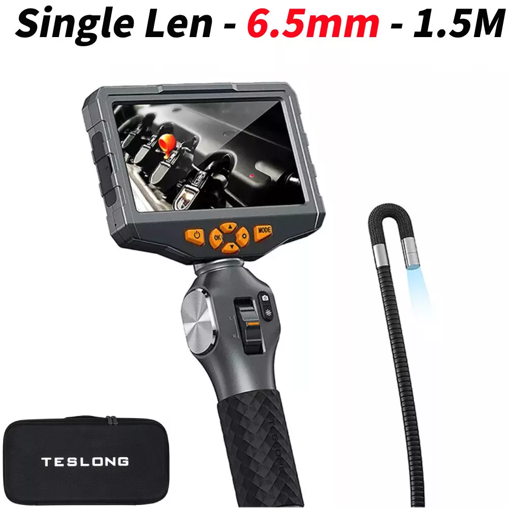 TESLONG TD500 Industrial Waterproof Borescope Inspection Camera Monitor ...