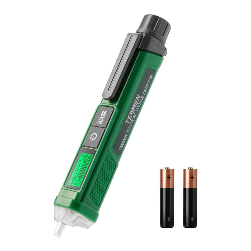 TESMEN TN-213 Voltage Tester Non-Contact, AC 12V-/70V-1000V, Dual-Range ...
