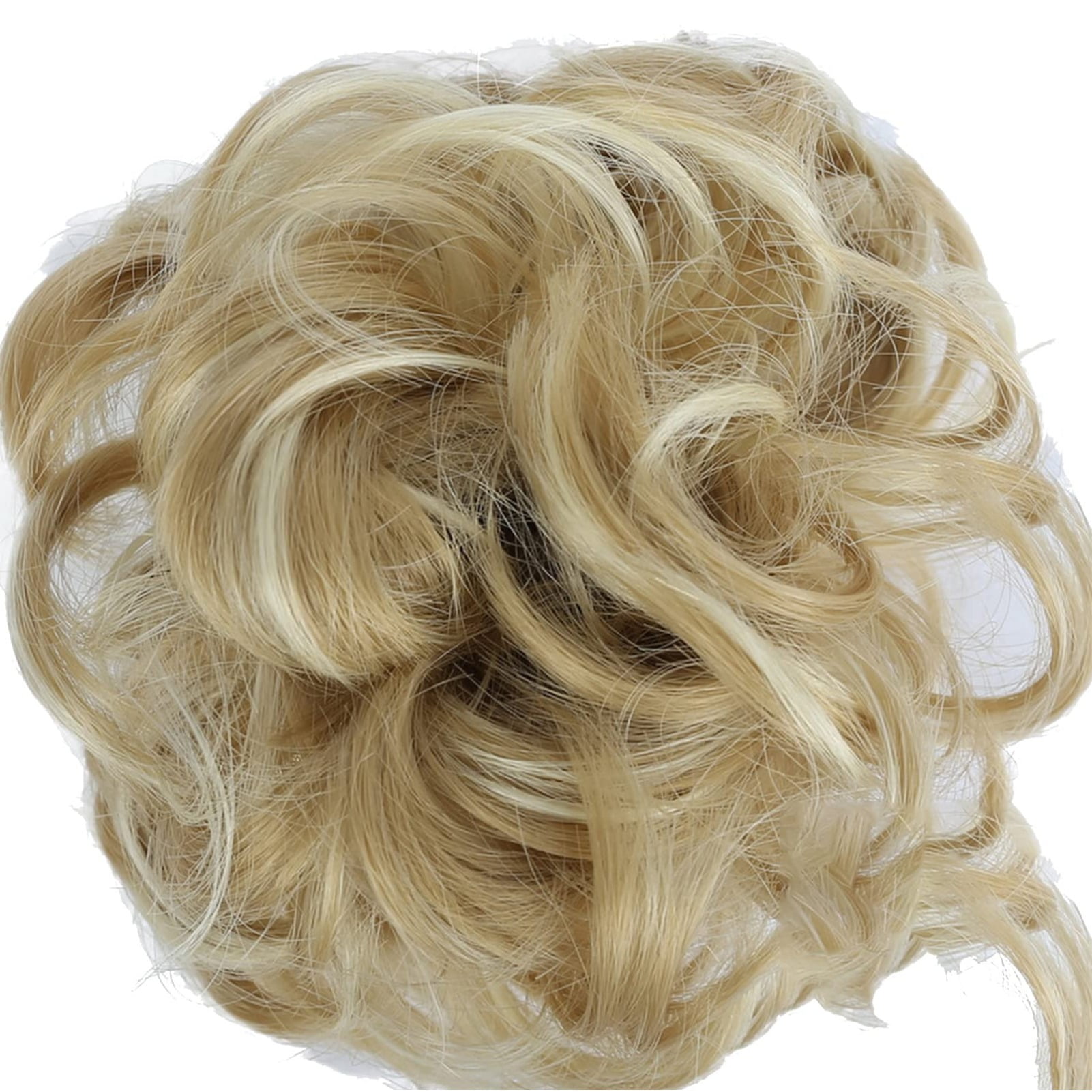 TESOON Messy Bun Hair Piece,Real Human Hair Buns,Scrunchy Buns Crown ...