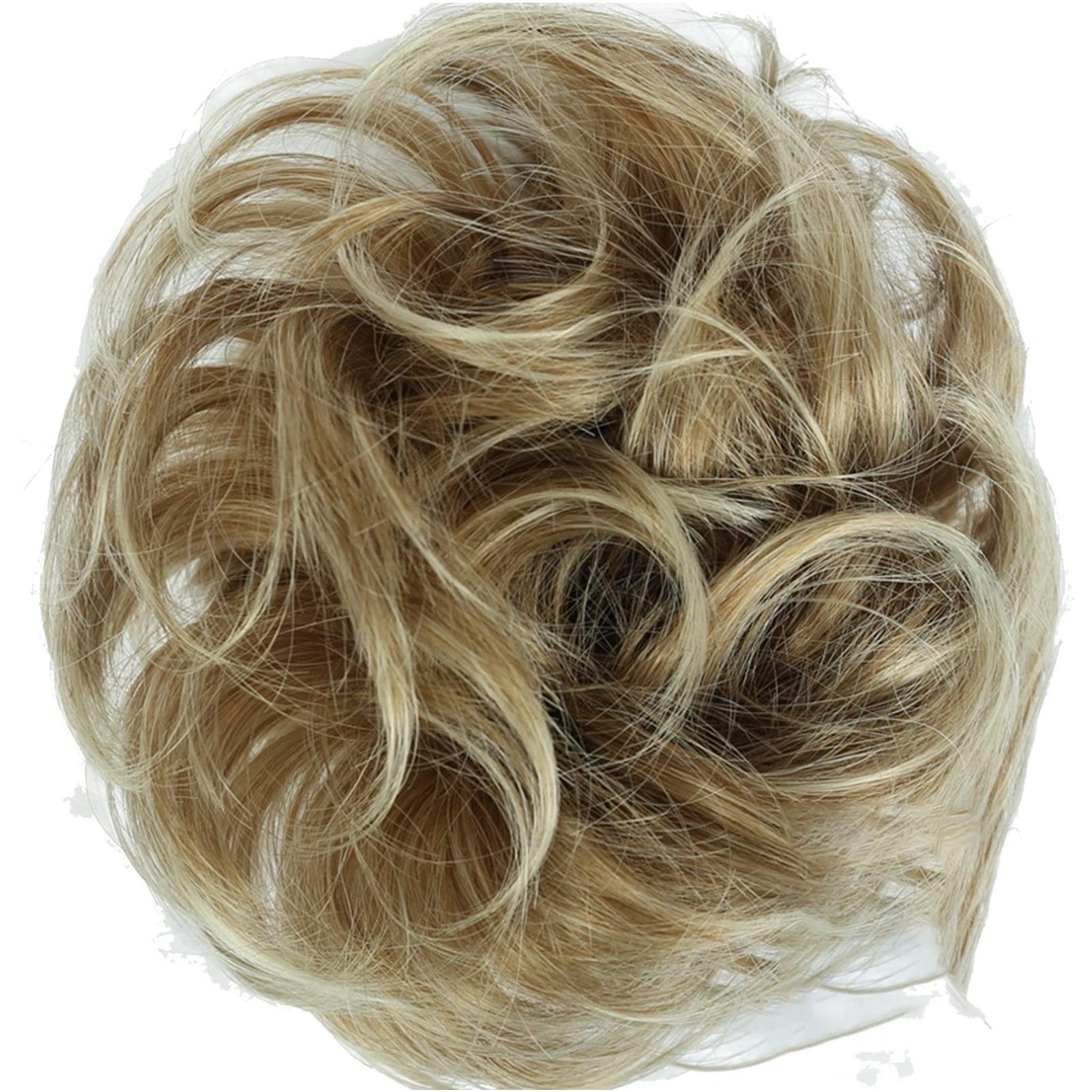 TESOON Messy Bun Hair Piece,Real Human Hair Buns,Scrunchy Buns Crown ...
