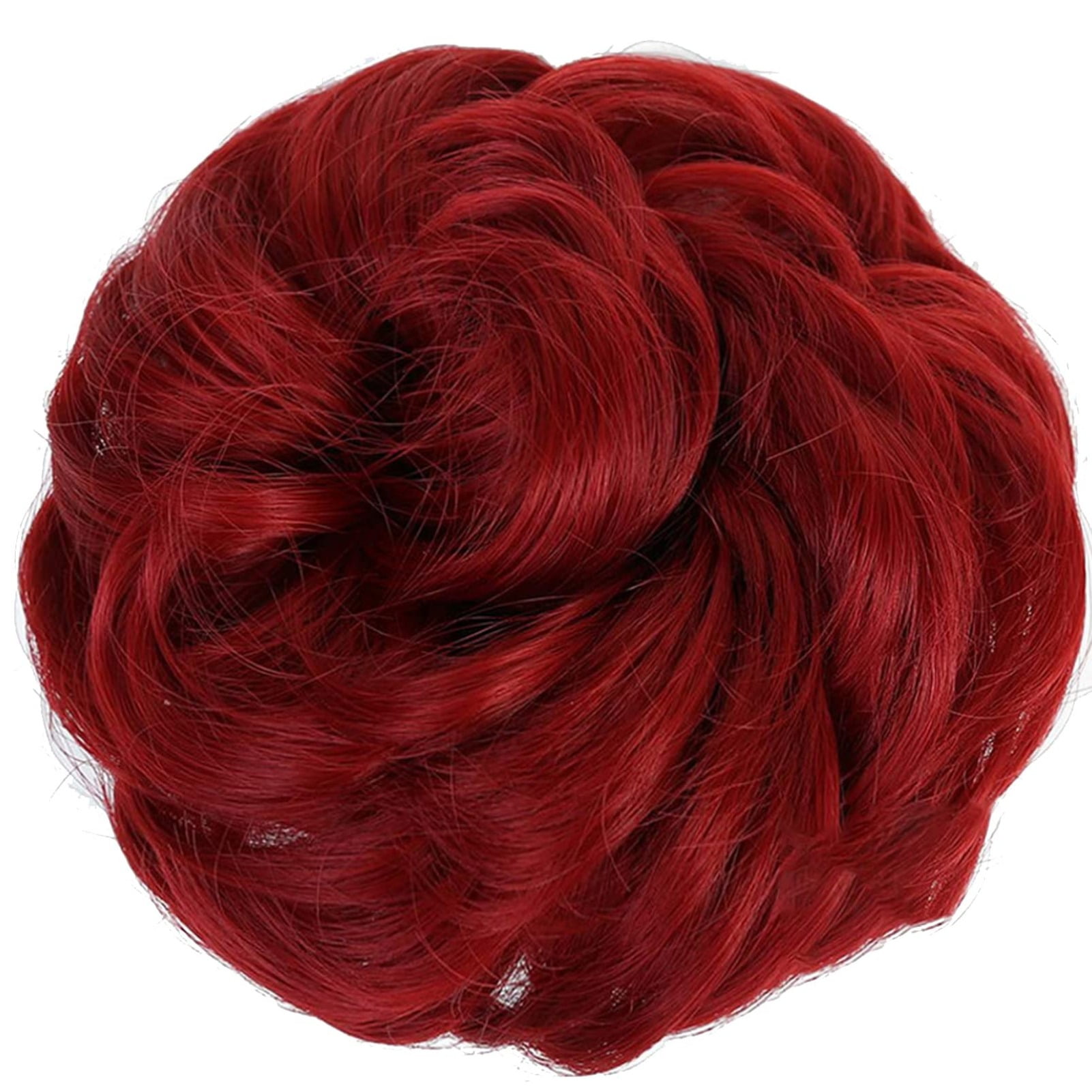 TESOON Messy Bun Hair Piece,Real Human Hair Buns,Scrunchy Buns Crown ...