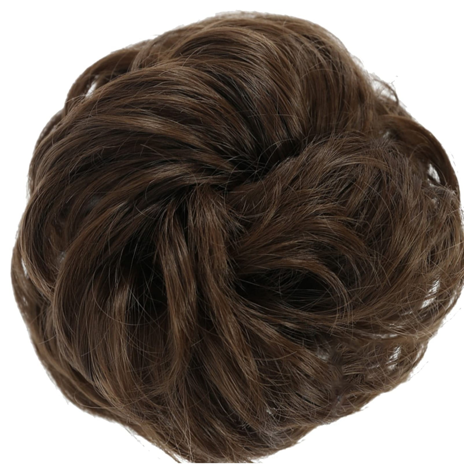 TESOON Messy Bun Hair Piece,Real Human Hair Buns,Scrunchy Buns Crown ...