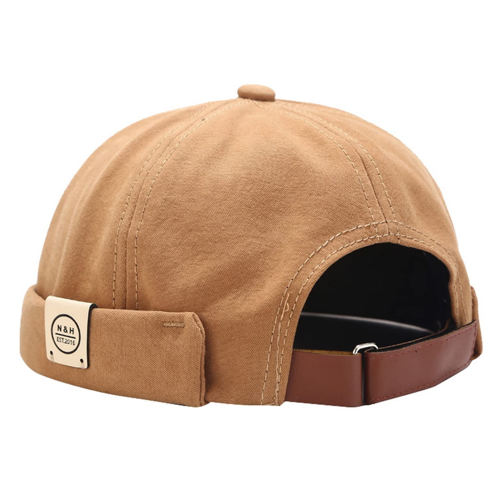 TESOON Unisex Brimless Hats Visor-Less Sailor Skullcap Beanies ...