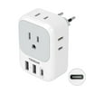 OREI Universal Power Adapter for India, Nepal, Maldives & Other ...