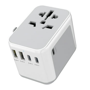 Miami CarryOn International Travel Adapter with Two USB Ports ...
