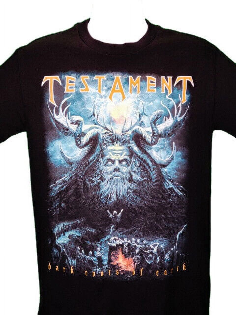 TESTAMENT - DARK ROOTS OF EARTH - NEW Band Merch Black T-shirt ...