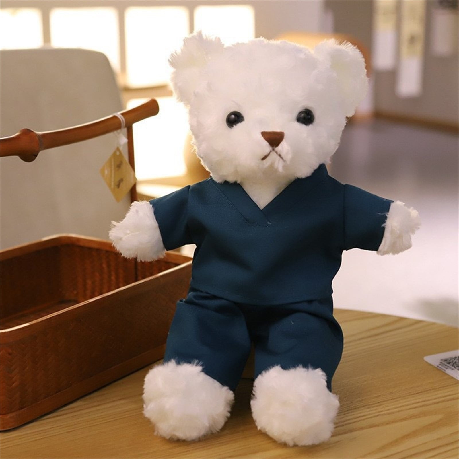 TETAIA 12 INCH Teddy Bear Wearing Doctor Clothes Medical Man Bears ...
