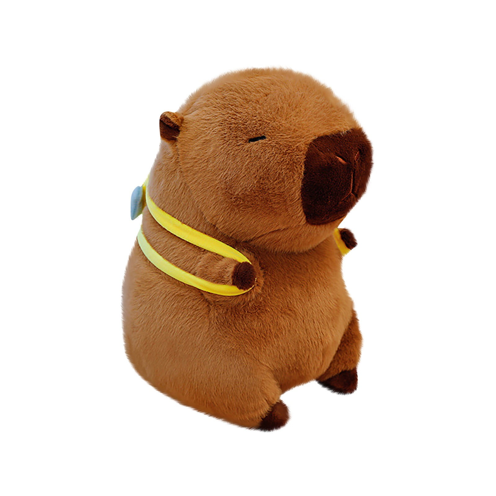 TETAIA 16 INCH Cute Stuffed Toy Fluffy Capybara Doll with Tortoise for ...