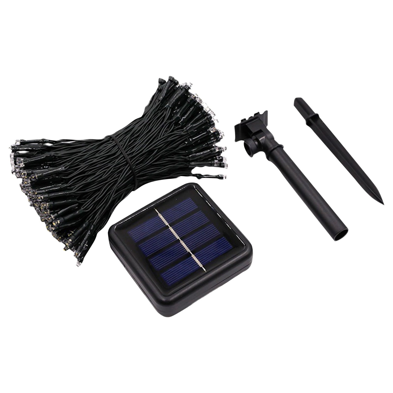 TETAIA 23 FT Solar Flower String Lights Outdoor Independence Day ...