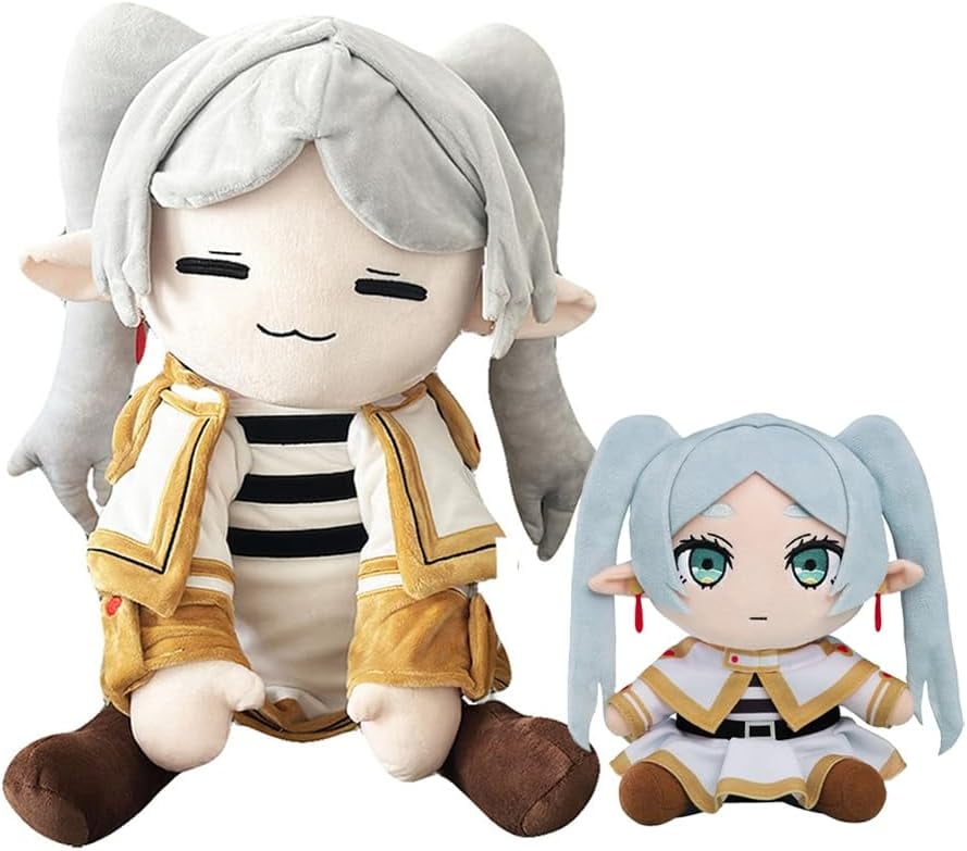 TETAIA 2pcs Frieren Plush Anime Stuffed Figure, Frieren Plush Large ...