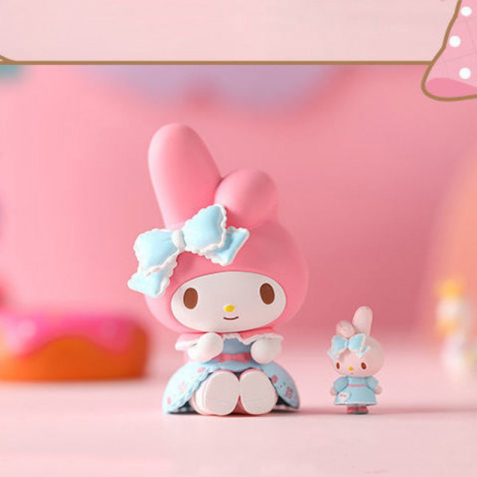 TETAIA 3 INCH ‌My Melody Action Figure Toy, Birthday Party Supplies ...