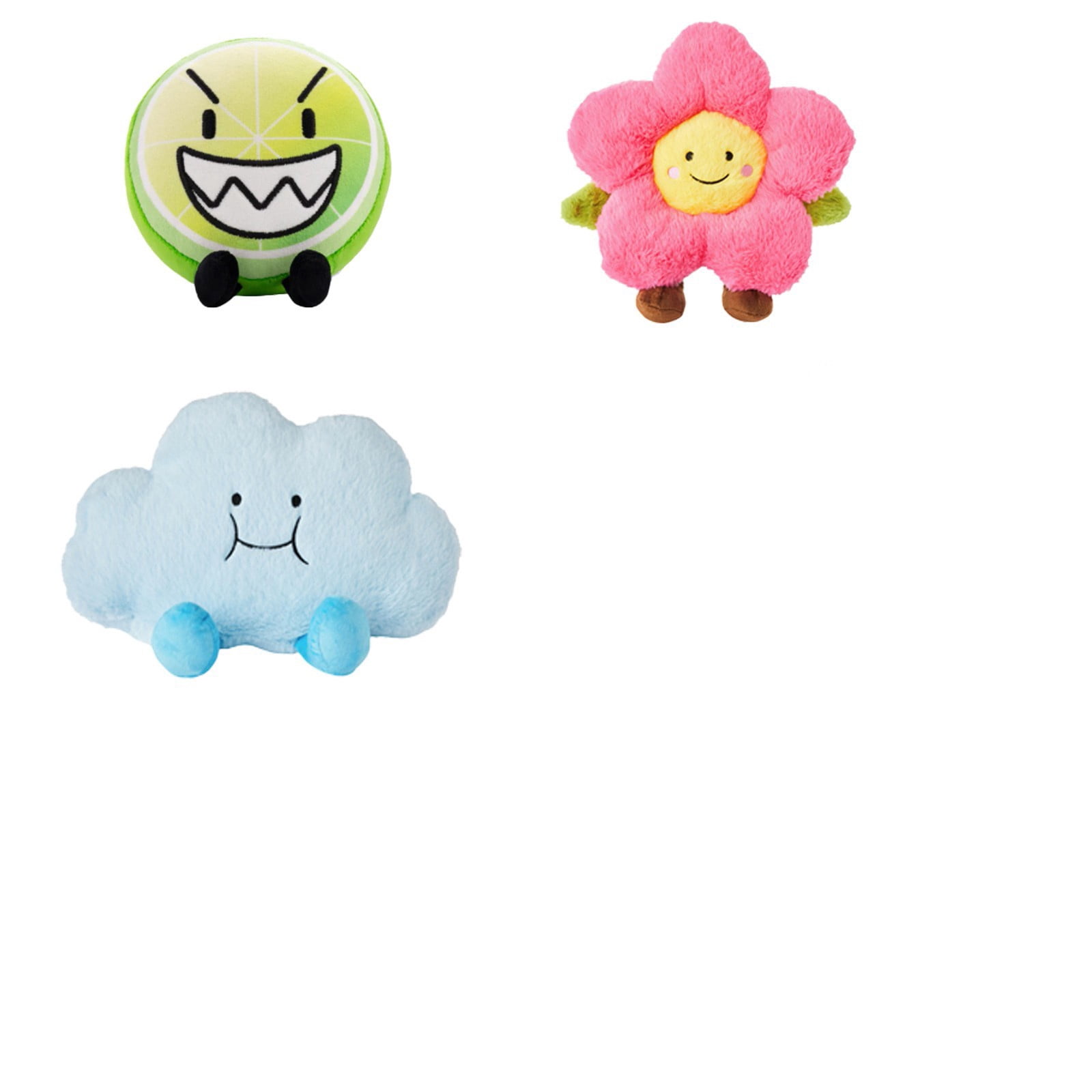 TETAIA 3 PCS 10 INCH Limey Plushie Spring Easter Flower Plush Spring ...
