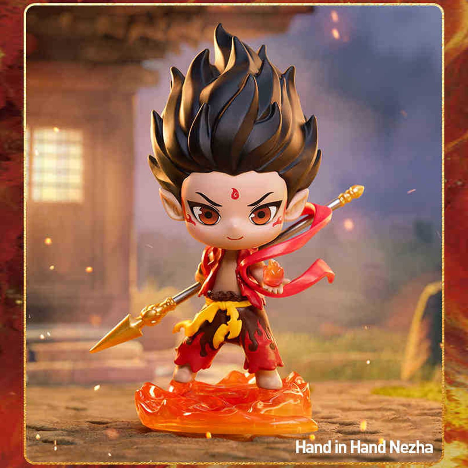 TETAIA 4 INCH Hand In Hand Nezha Action Figures Nezha Movie Character ...