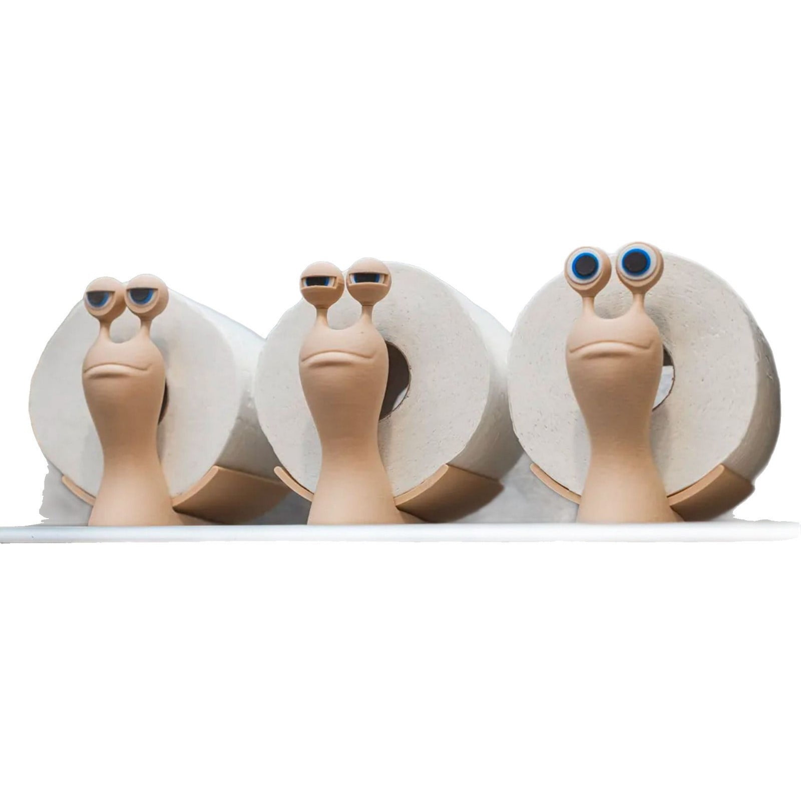 TETAIA 5 INCH Snail Toilet Paper Roll Holder Cute Toilet Paper Holder ...