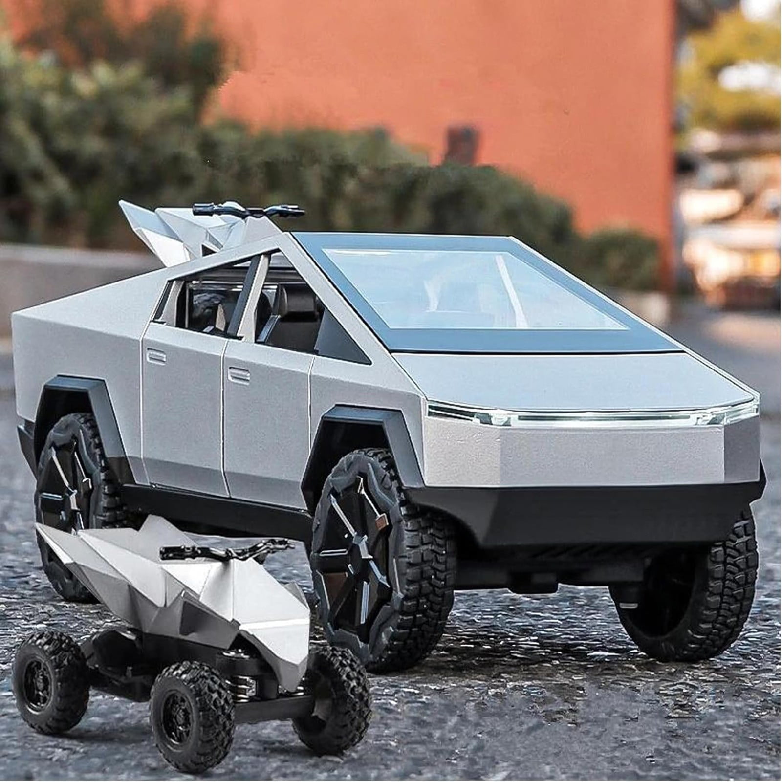 TETAIA 7 INCH 1: 24 Collectible Ornaments Pickup Alloy Model Sound and ...