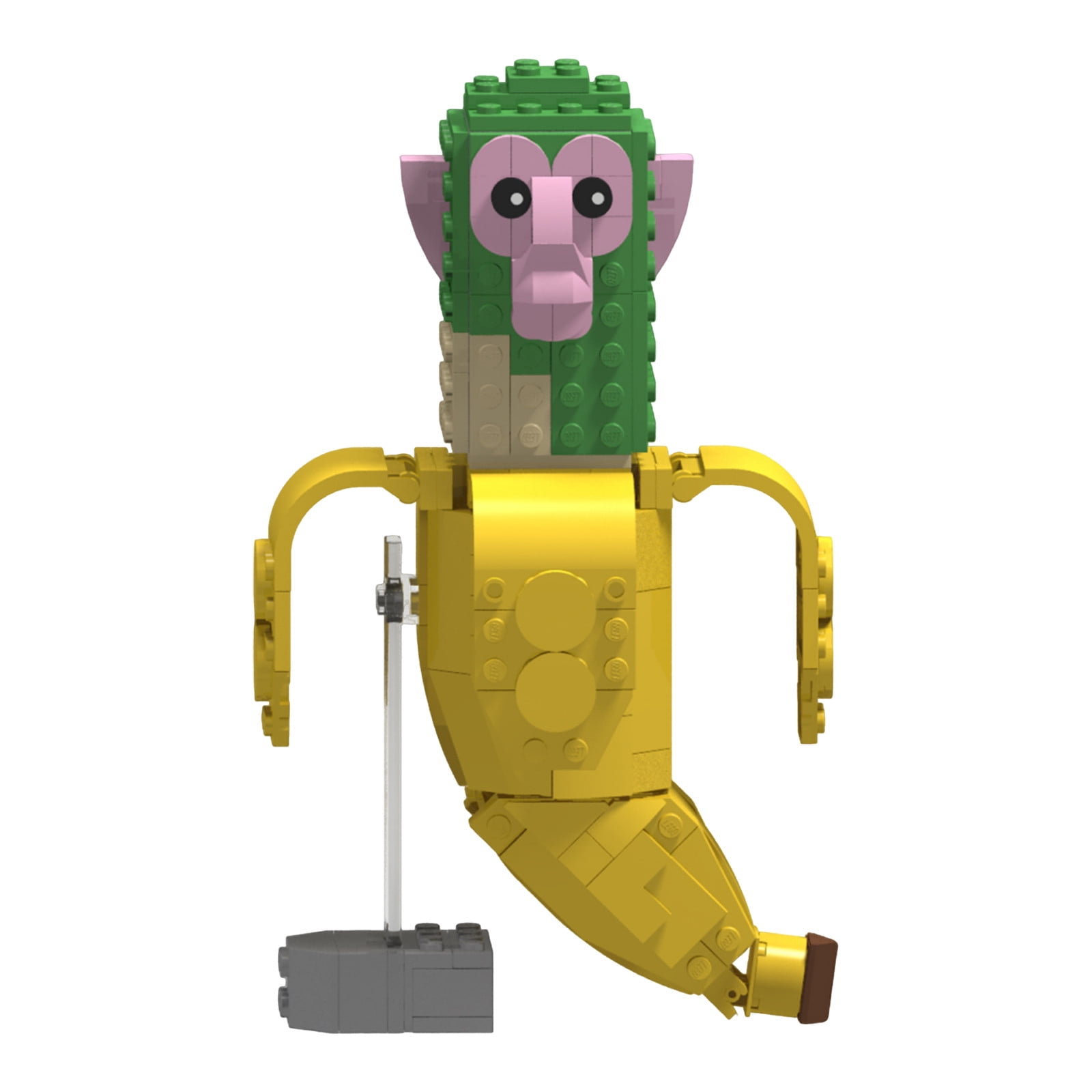 TETAIA 7 INCH Tralalero Tralala Banana Gorilla Building Blocks Brainrot ...