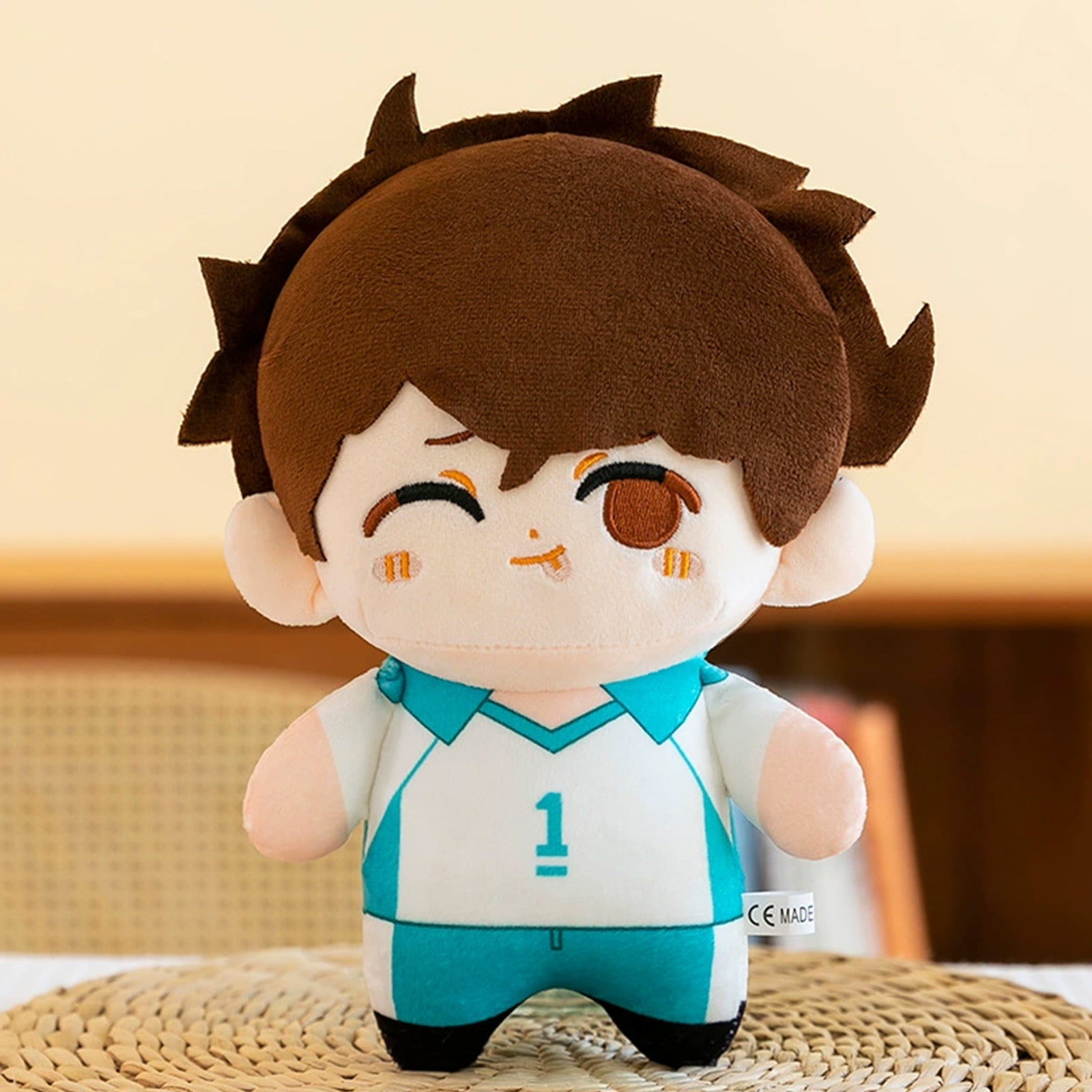 TETAIA 9 INCH Haikyu!! - Yu Nishinoya Standing Pose Plush,Cute Anime ...