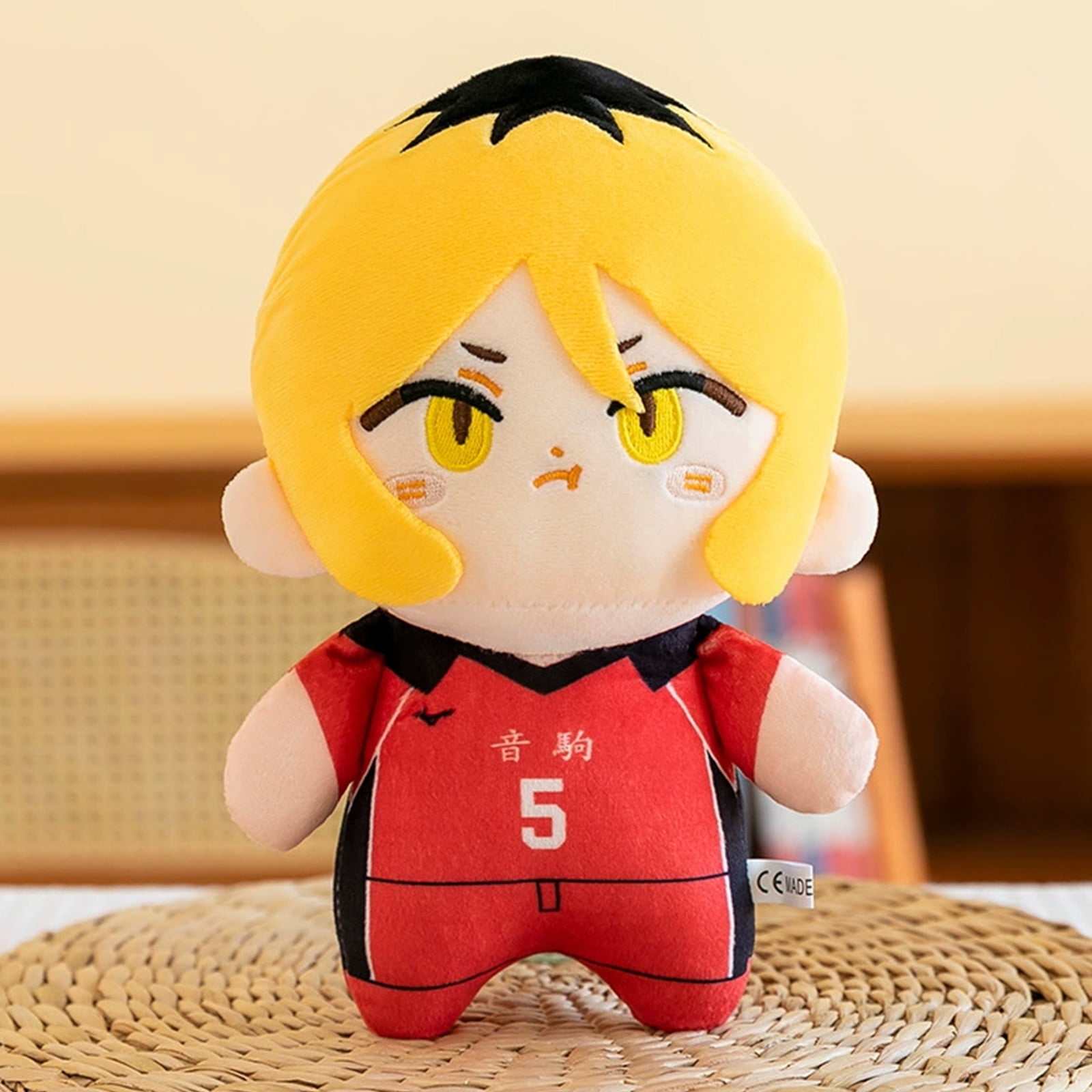 TETAIA 9 INCH Haikyu!! - Yu Nishinoya Standing Pose Plush,Cute Anime ...