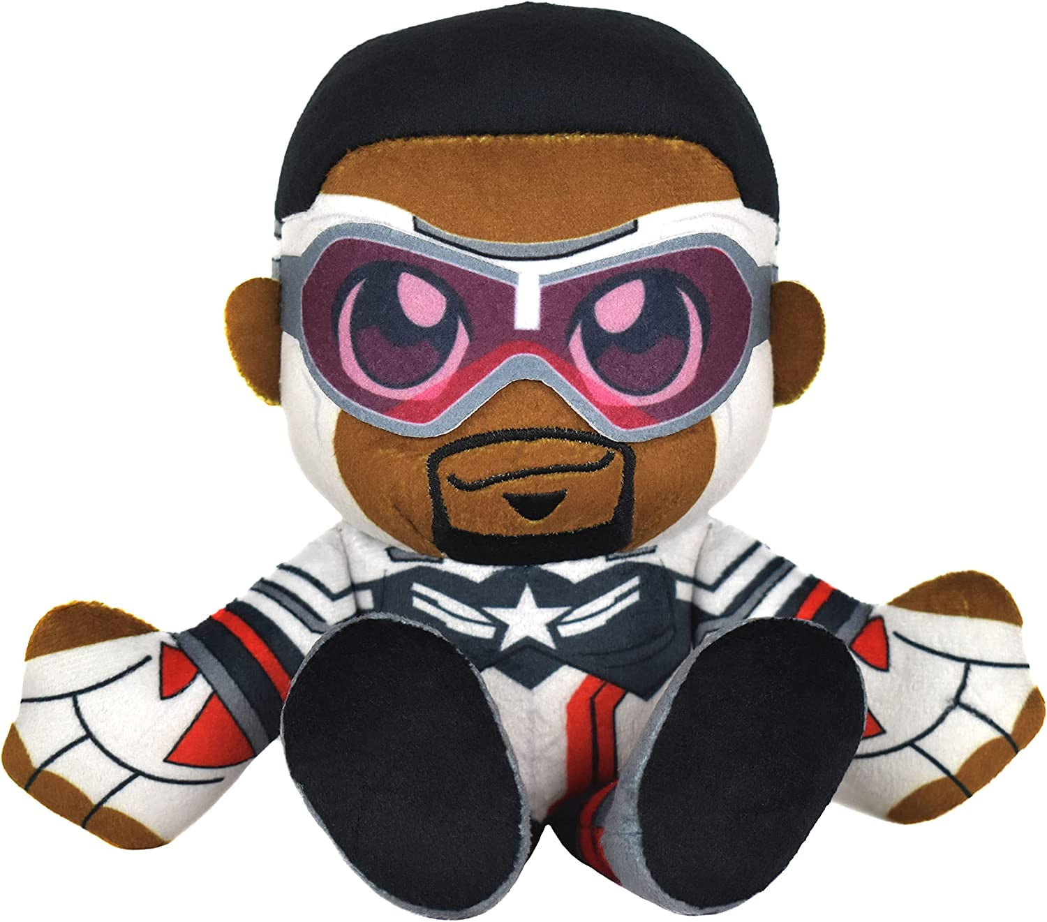 TETAIA Captain America (Falcon Cap) 8" Kuricha Sitting Plush - Soft ...