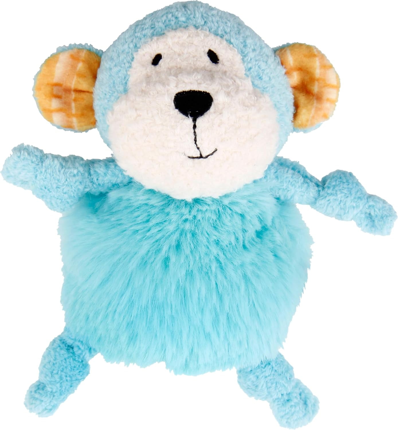 TETAIA Chubby Monkey Dog Tug of War Toys, Plush Crinkle Dog Toys to ...