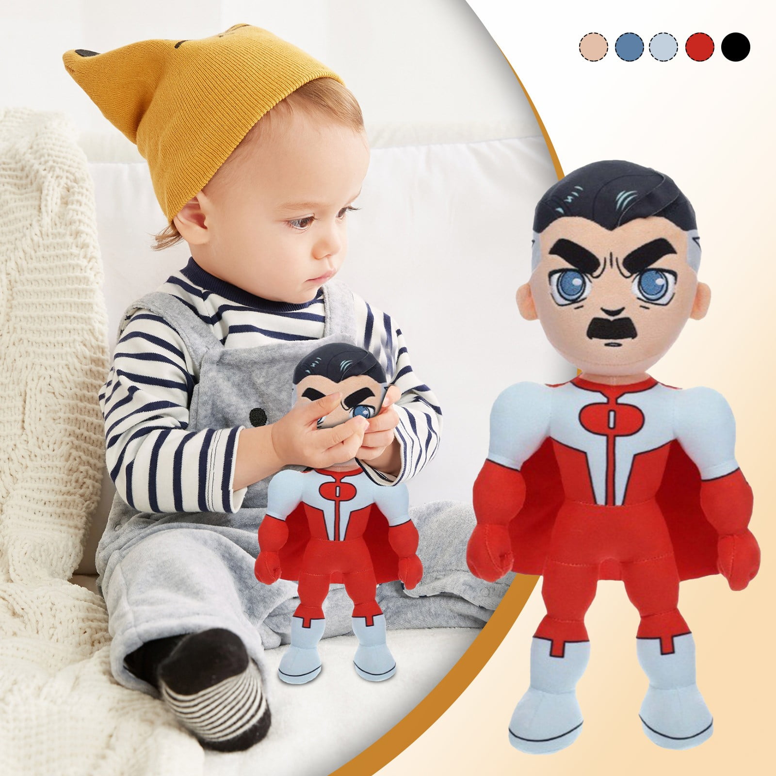 TETAIA Invincible3 Animation Mark Peripheral Doll Plush Toy - Walmart.com