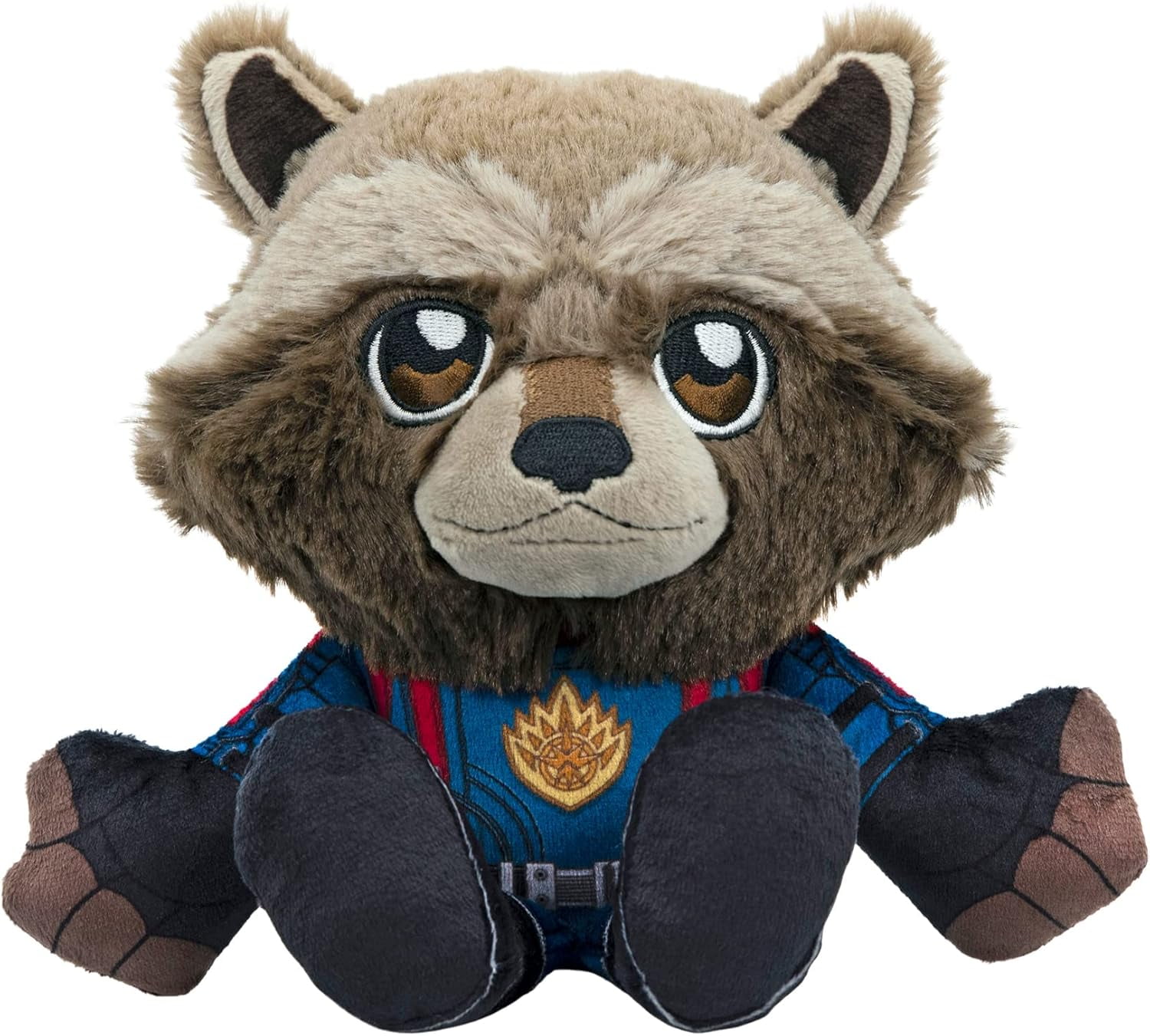 TETAIA Rocket Raccoon 8" Kuricha Sitting Plush- Soft Chibi Inspired Toy ...