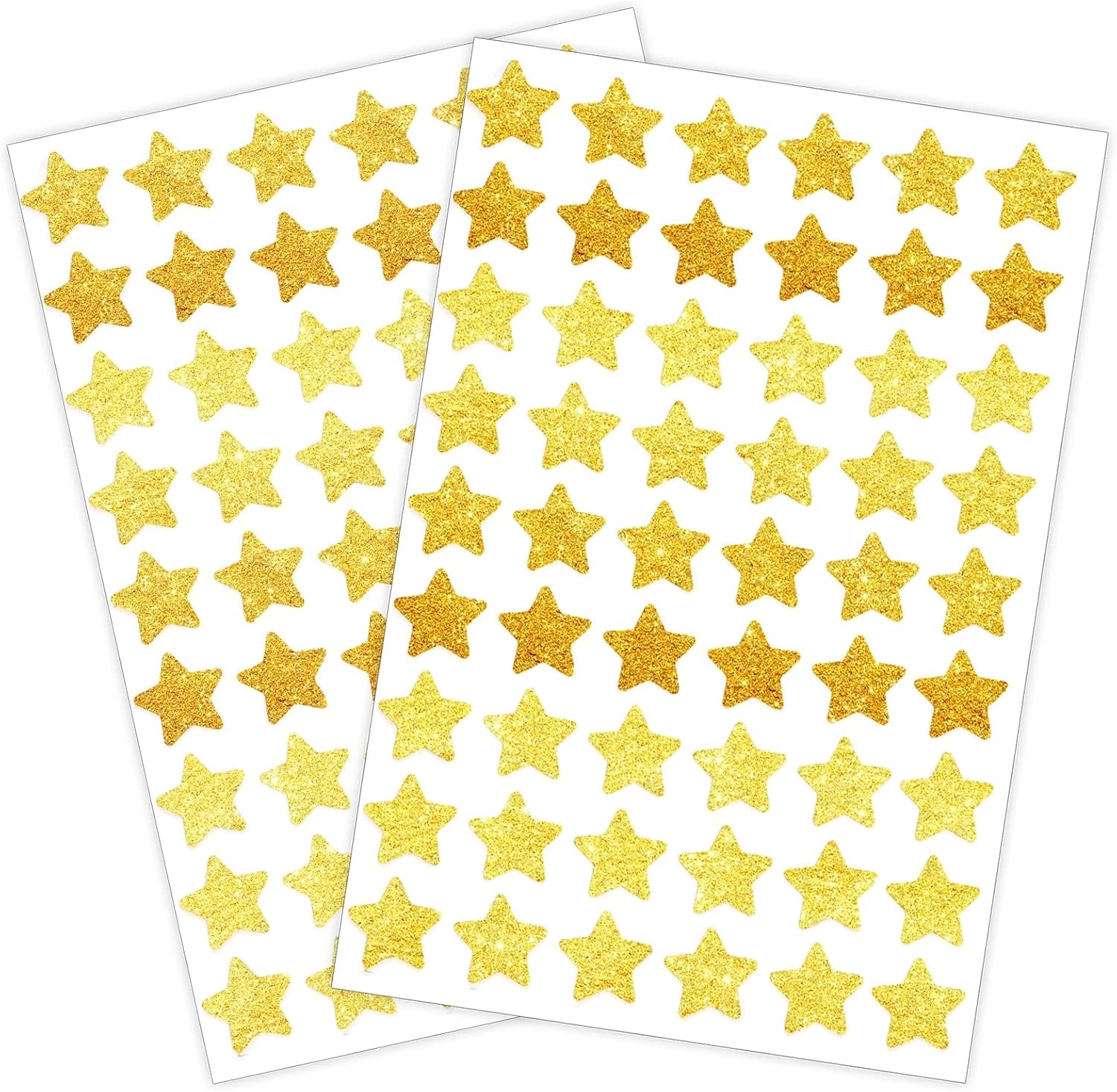 TETOU 30 Sheets/1620 Stickers Small Star Stickers, Children Lovely Five ...