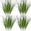 8 Bundles Artificial Grass Plants Fake Bushes Artificial Shrubs Wheat ...