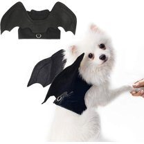 TETOU Dog Bat Costume, Hallowe'en Pet Costume Bat Fairy Wings Cosplay ...