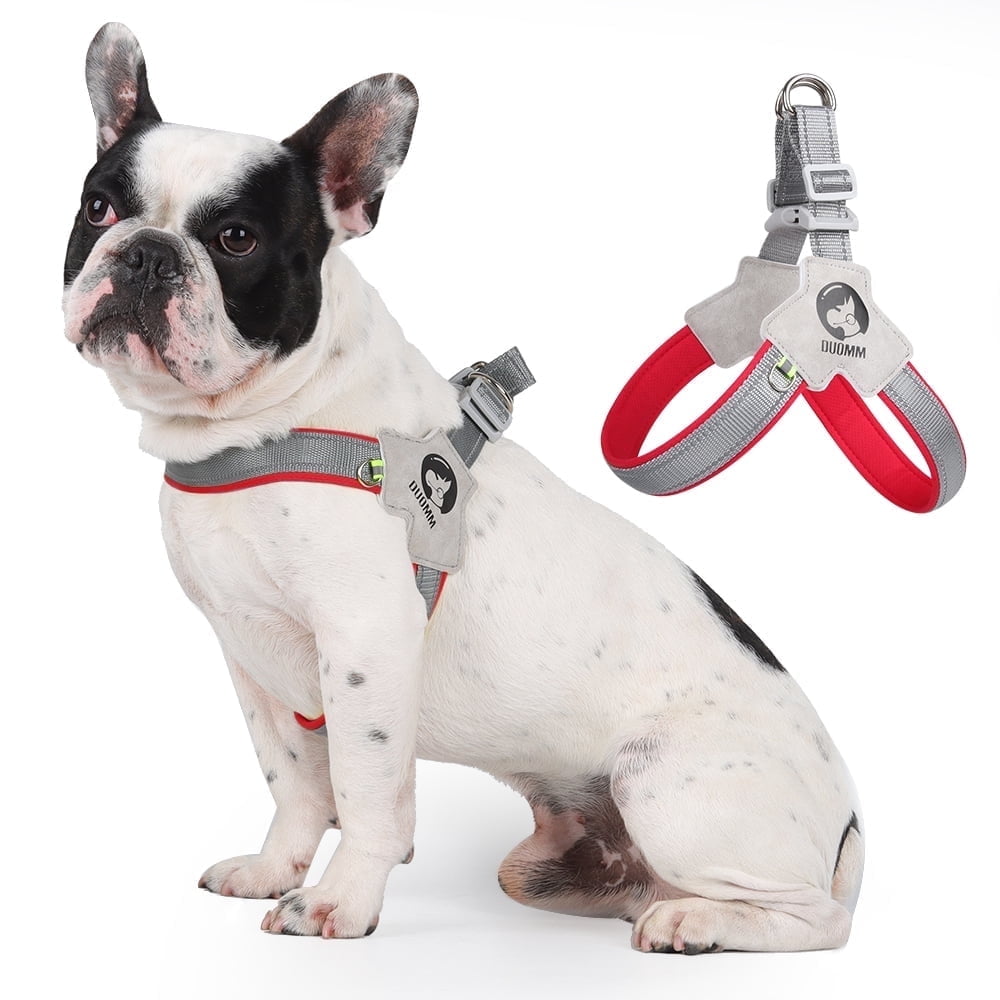 TETOU Reflective Pet Dog Harness, No Pull Vest Harnesses with Metal ...
