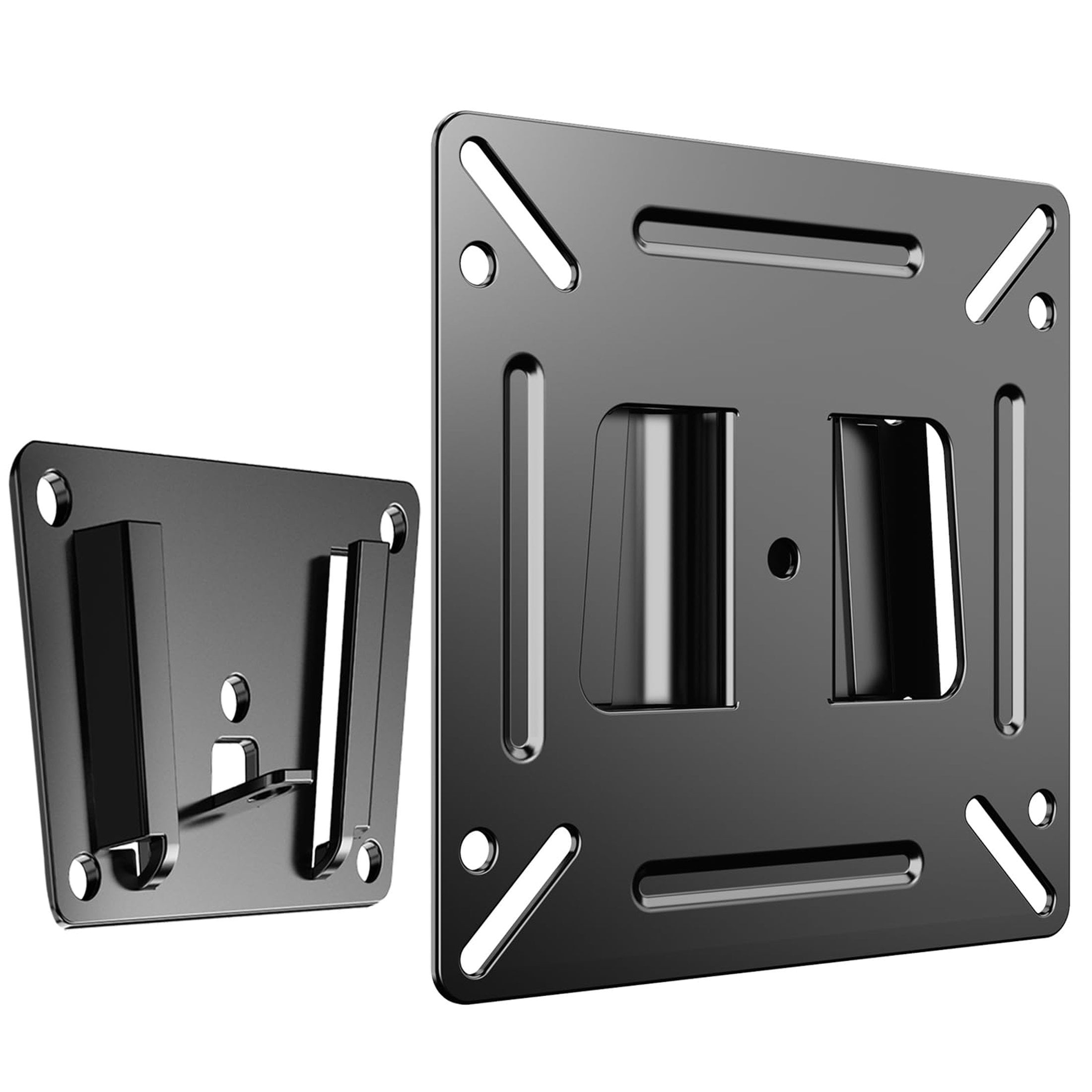 TETVIK Universal Low Profile Wall Mount for Small TVs and Monitors ...
