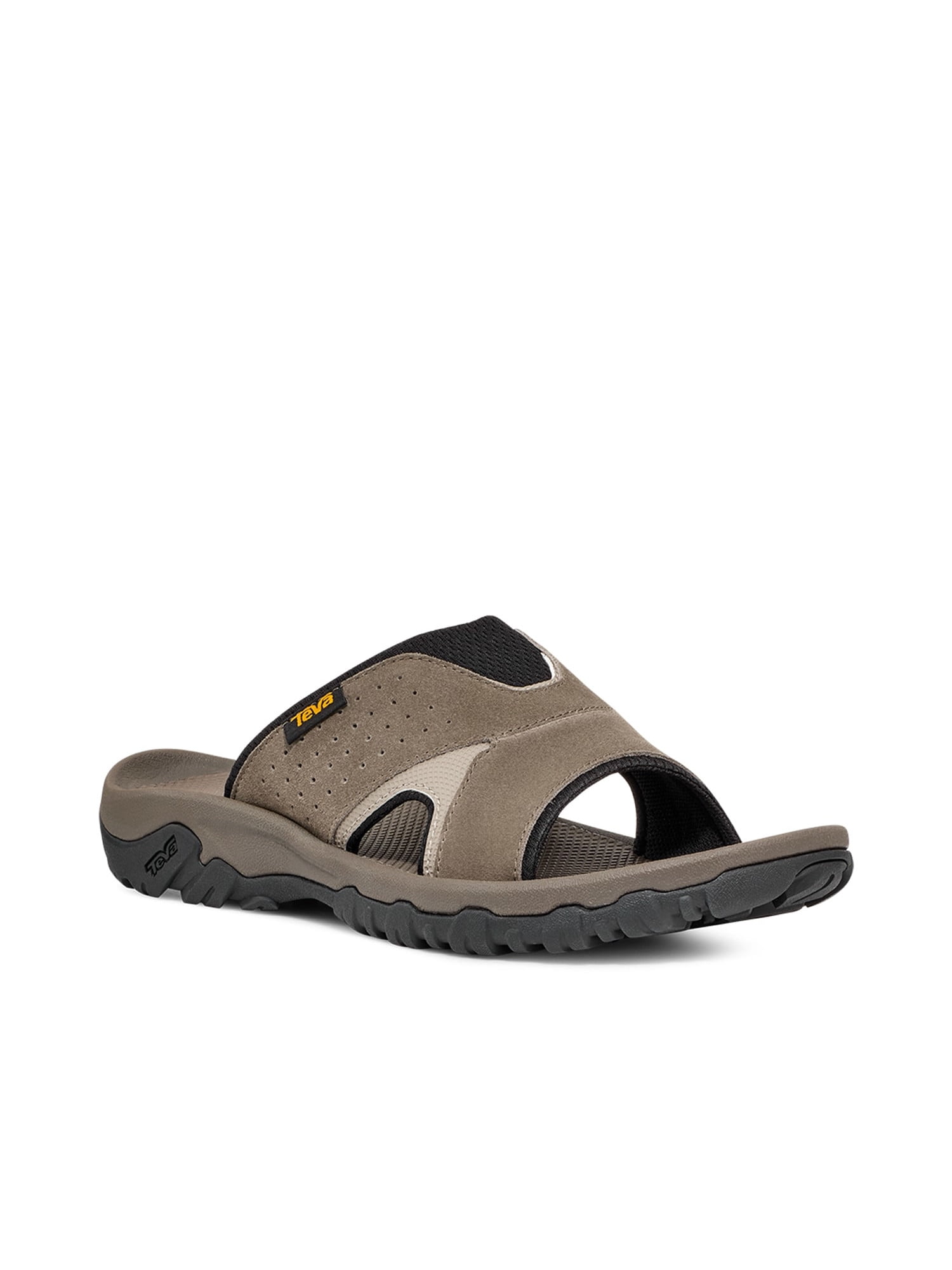 TEVA Mens Beige Color Block Mixed Media Traction Padded Water Resistant ...