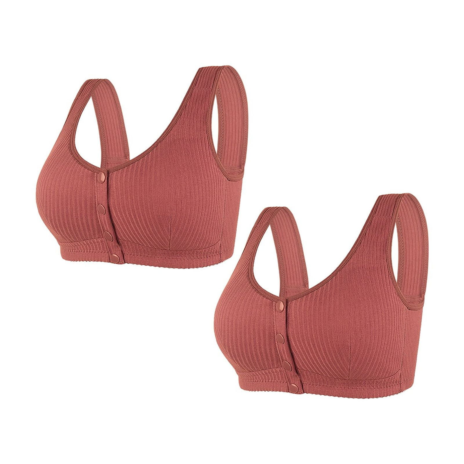 TEVEQ 2025 New Daisy Bras for Women No Underwire Front Closure Comfort ...