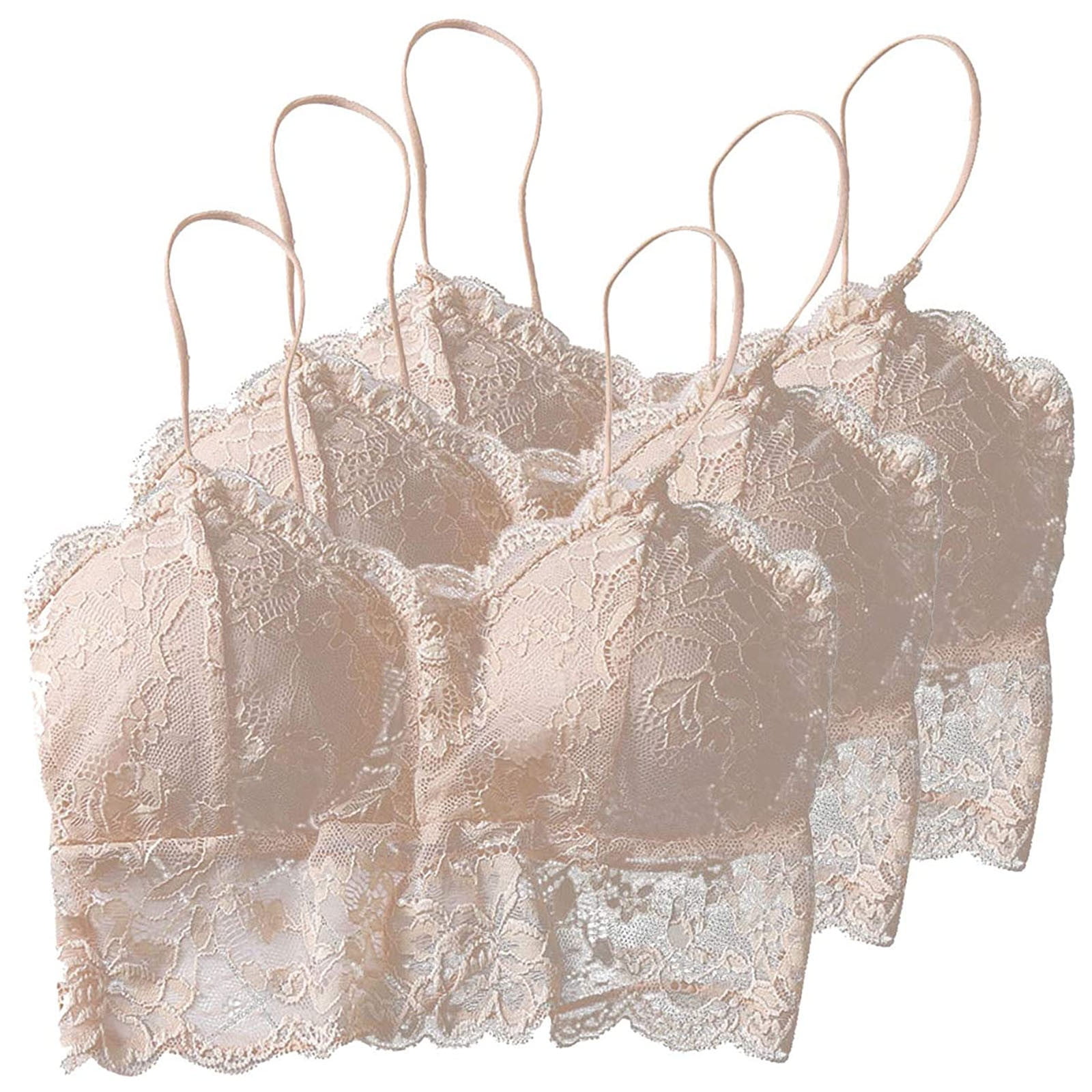 TEVEQ 3 Pack Push Up Bras for Women 2025 Trendy Wearing Have Women Vest ...